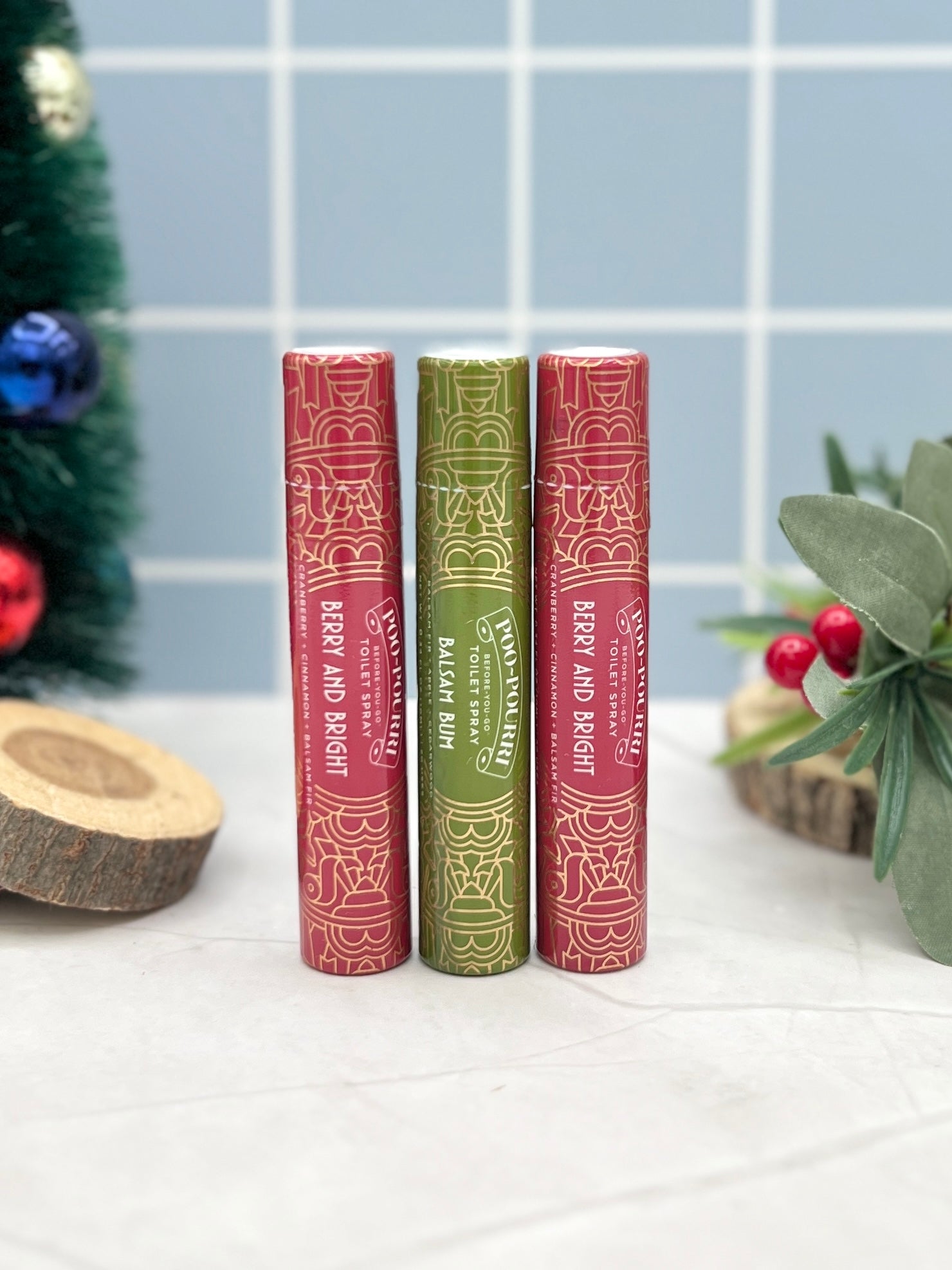 Poo-Pourri On The Go Spritzmas Set – Mint Pineapple Boutique
