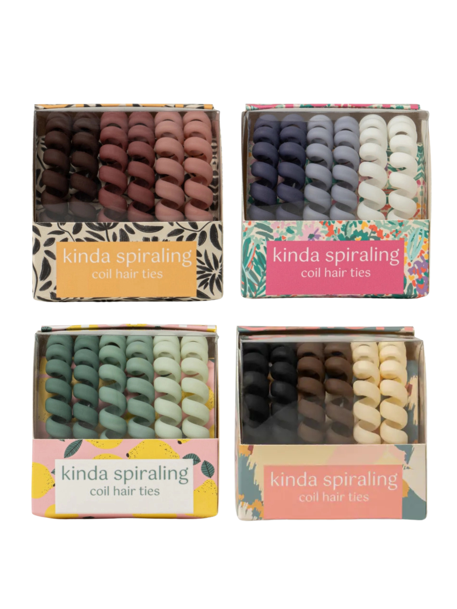 Spiraling Coil Hair Ties – Mint Pineapple Boutique