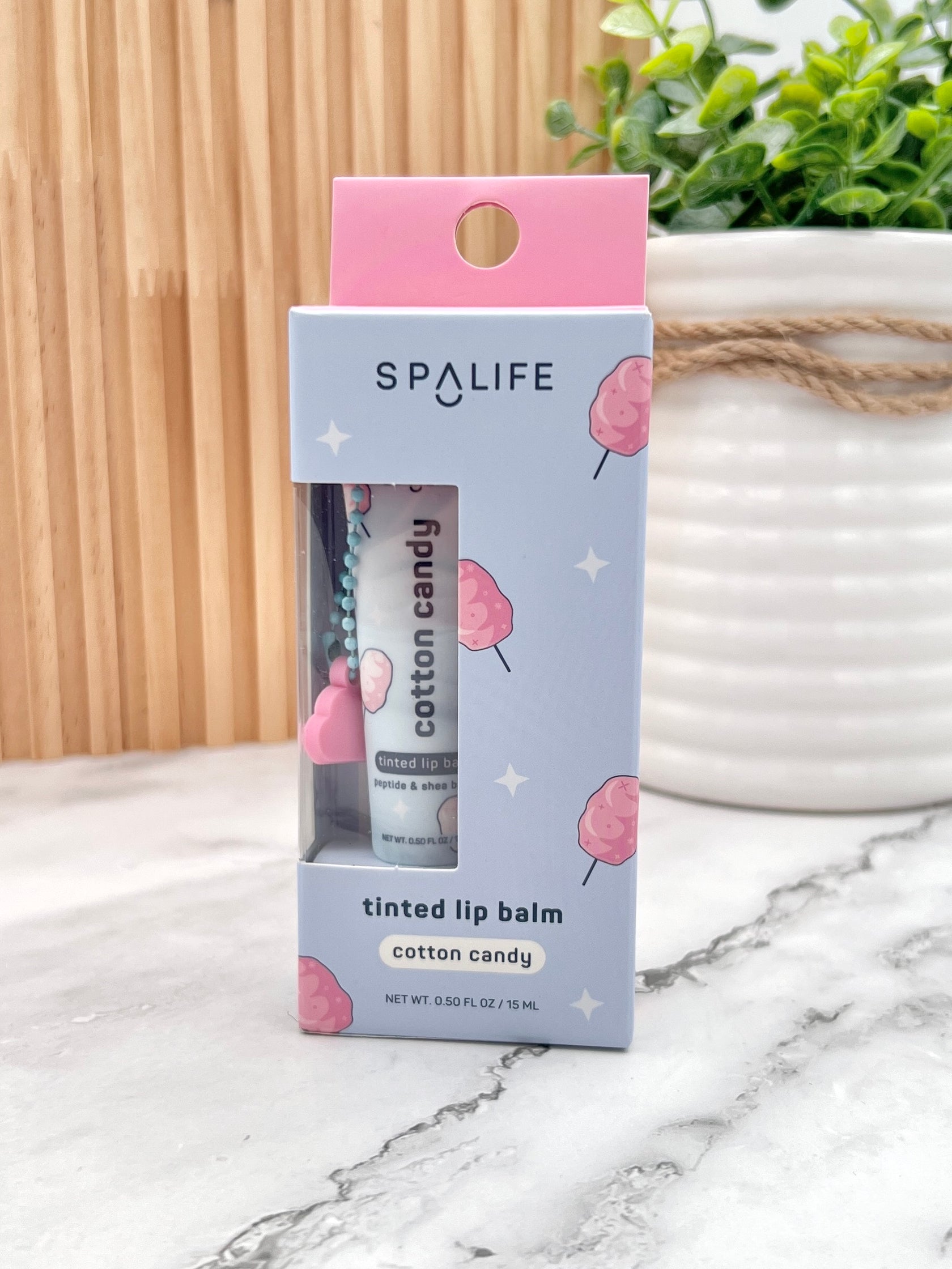 Cotton Candy Tinted Lip Balm With Peptide & Shea Butter – Mint ...