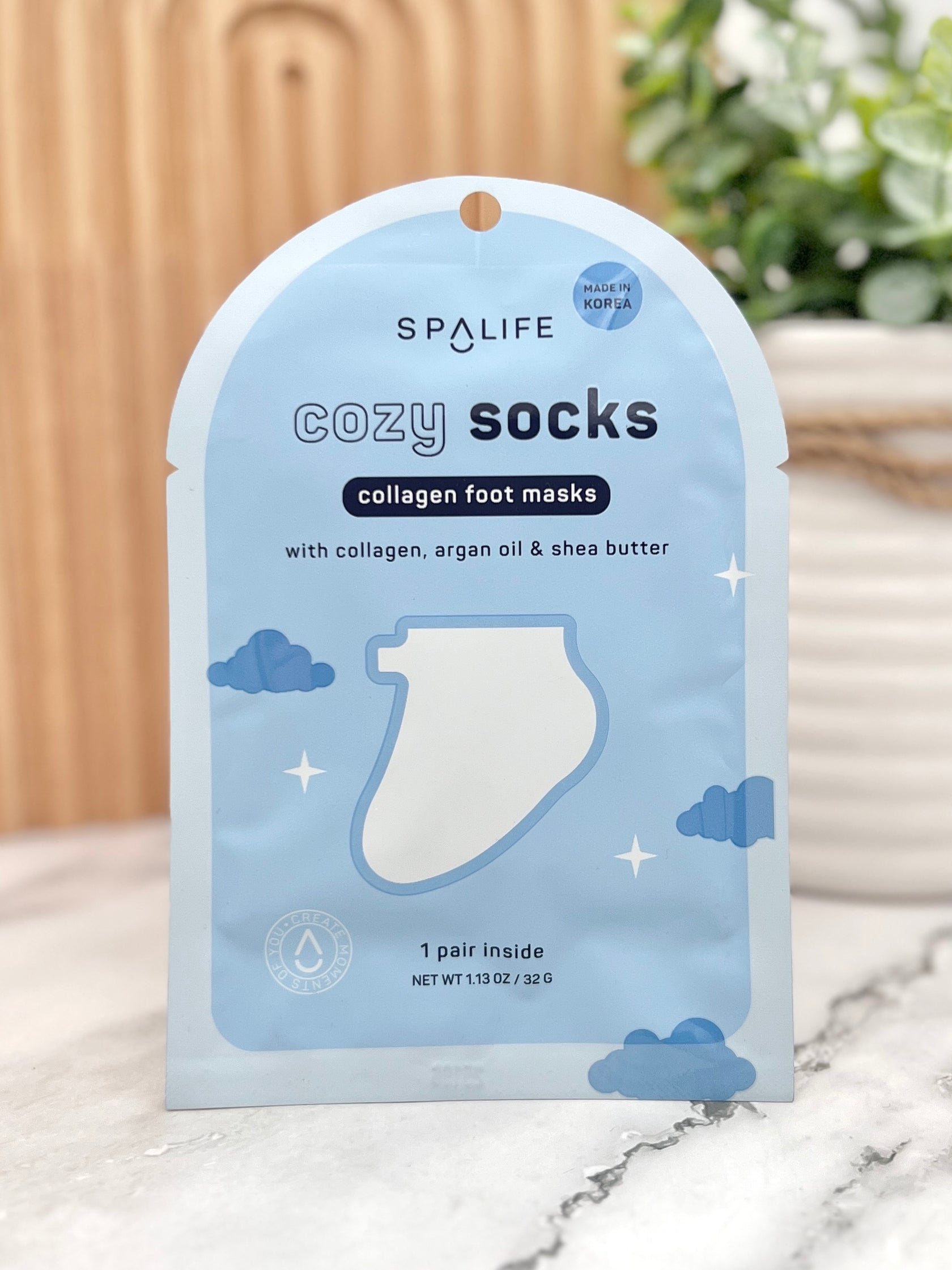 Christmas Holiday Cozy Socks Collagen Foot Masks – Mint Pineapple Boutique